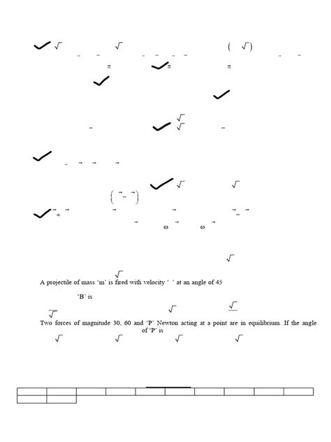 Vectors Worksheet Pdf Force Velocity