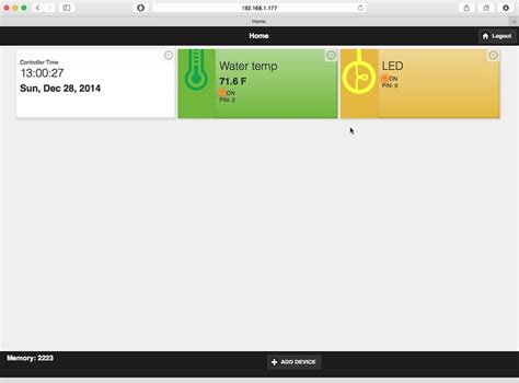 Plug N Play Arduino Controller Arduino Green Web Controller The