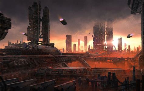Dystopian City Wallpapers Top Free Dystopian City Backgrounds