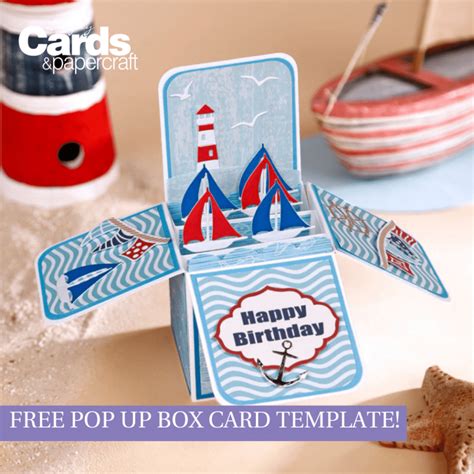 Free Pop Up Box Card Template Simply Cards And Papercraft Within Pop Up