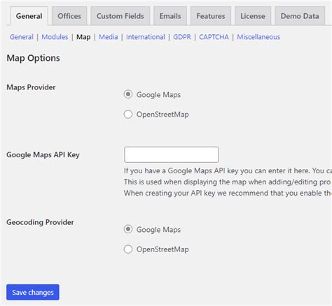 General Maps Geocoding Services And Api Keys Property Hive Documentation