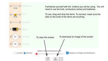 Electrical Circuits Online Circuit Simulation Lab Activity TPT