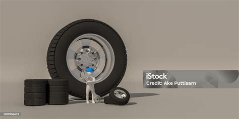 3d 일러스트레이터 흰색 문자 및 바퀴의 3d 렌더링 3차원 형태에 대한 스톡 사진 및 기타 이미지 3차원 형태 강철 개념 Istock