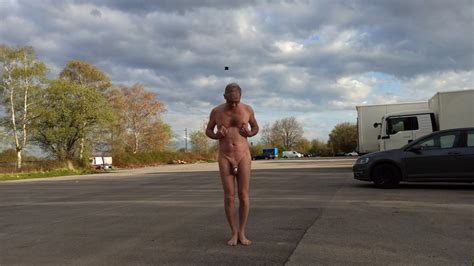 Naked At The Parking Space Pics XHamster