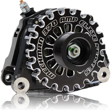 370 Amp Billet High Output Alternator For Early Dodge Ram Mechman