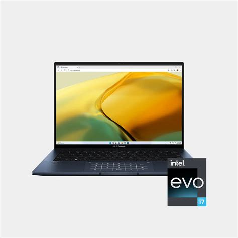 Asus Zenbook 14 OLED UX3402 Intel Core I7 12th Gen 16GB 512GB SSD 14 Inch OLED WQHD Intel