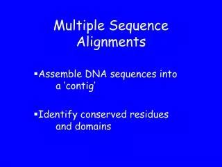PPT - Sequence Alignments PowerPoint Presentation, free download - ID ...