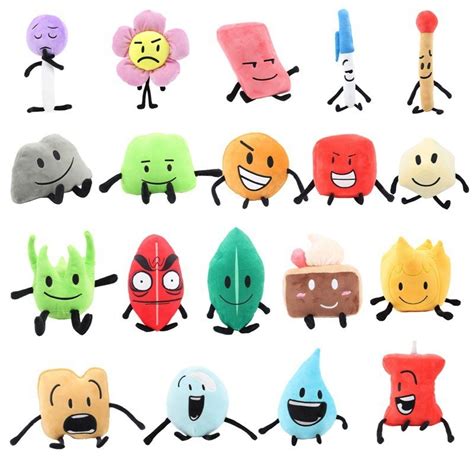 Creative Bfdi Dream Island Series Plush Toy Cute Anime Cartoon Plush