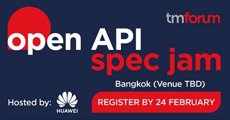 open api spec jam workshop tm forum