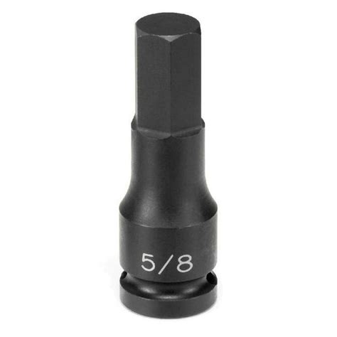 Grey Pneumatic 12 Drive X 10mm 6 Length Hex Driver Gry2910f Fleetpride