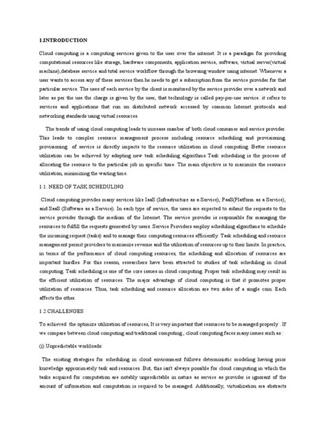 Paper 1 Pdf Cloud Computing Scheduling Computing
