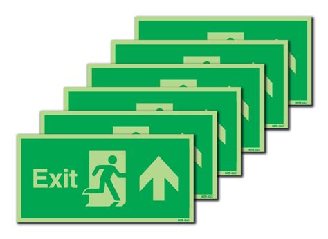 Zero Hassle Online Ordering Fire Exit Up Signs Seton