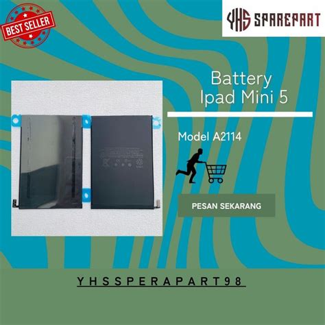 Jual Baterai Battery Ipad Mini 5 Mini 6 Original Bergaransi Shopee