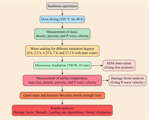 Flowchart Of The Microwave Treatment And Experimental Procedure Download Scientific Diagram
