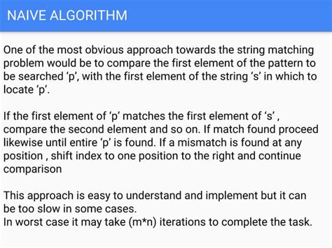 String Matching Naiverabin Karpkmp Pptx