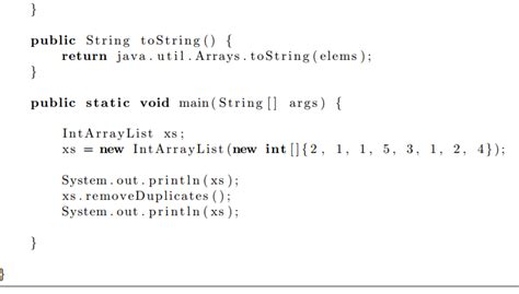 solved java program for the partial implementation of the