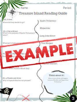 Treasure Island Reading Guide By TheTeachBeach TPT