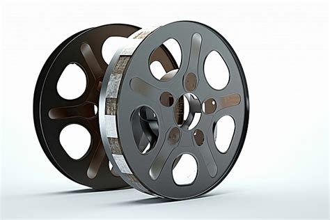 흰색 배경 필름 릴의 3d 일러스트 비디오 테이프 시네마 필름 영화 롤 배경 일러스트 및 사진 무료 다운로드 Pngtree