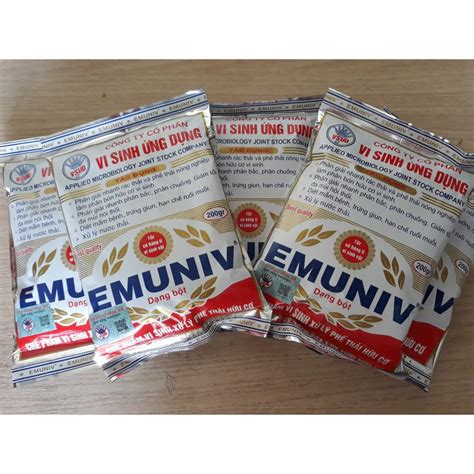 Combo gói Chế phẩm Vi sinh Emuniv gói g Shopee Việt Nam