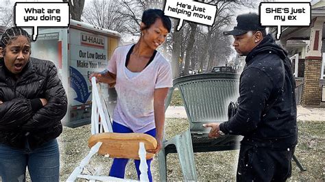 HELPING MY EX MOVE PRANK ON WIFE SHE FLIPPED YouTube