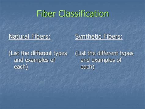 Fiber Transfer Activity Ppt Download