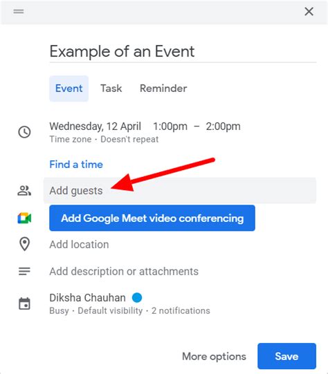 How To Send A Calendar Invite In Gmail