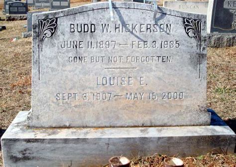 Louise E Hickerson 1907 2000 Find A Grave Memorial