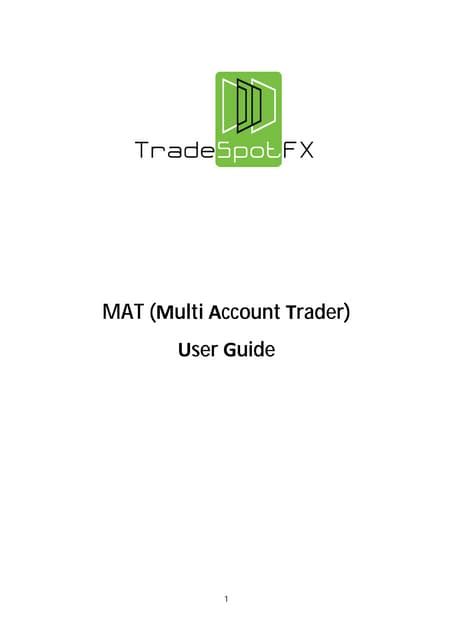 multi account trader user manual pdf