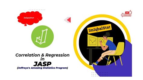 correlation and regression in jasp data statistics