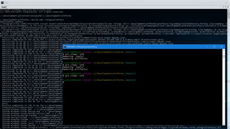 having troubles running integration tests · issue 508 · dotnet