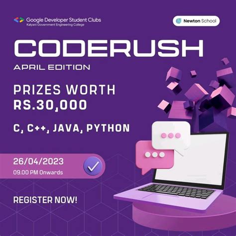 Gdsc Kgec On Linkedin Coding Python Java C Netwonschool