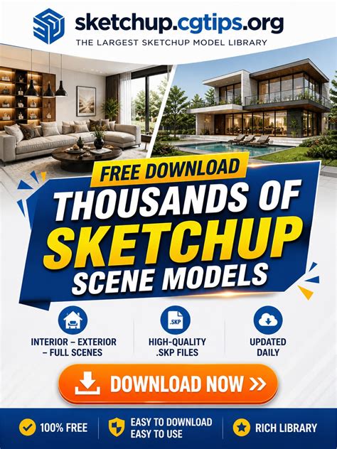 6856 Free Sketchup Landscape City Park Models Download