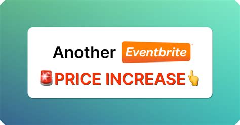 Eventbrite Pricing Increase History Updated 2023