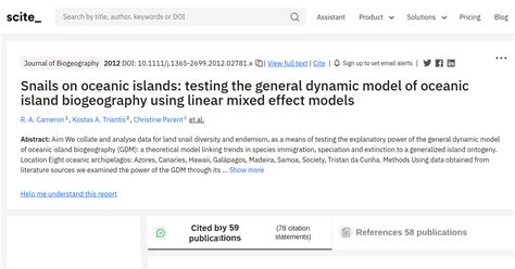 Snails On Oceanic Islands Testing The General Dynamic Model Of Oceanic Island Biogeography