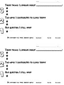 Top Exit Ticket Templates Free To Download In PDF Format