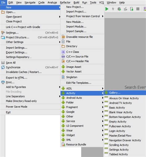 Android Studio Ide Shows Fatal Error When Adding A New Activity To The Existing Project