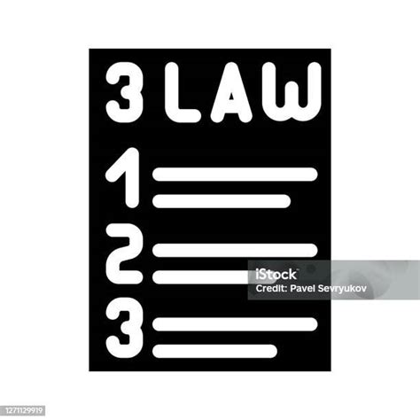 아이작 아시모프 3 로봇 글리프 아이콘 벡터 일러스트의 법칙 과학에 대한 스톡 벡터 아트 및 기타 이미지 과학 기계류