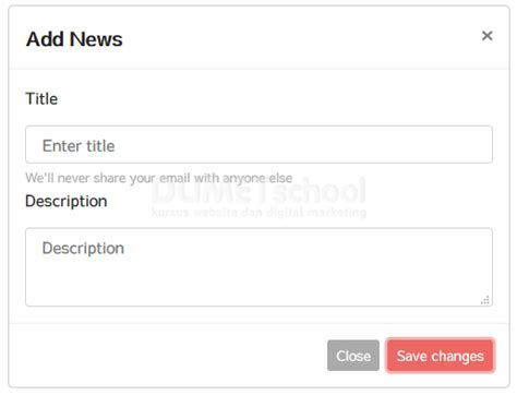 Membuat Input Data Dengan Ajax Javascript Part1 Kursus Web Design