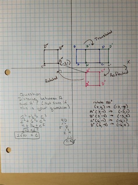 A Reactangle With Coordinates A11 B14 C61 D64 Is First