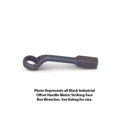 Wright Tool 19 55mm Striking Face Box Wrench 12 Point Metric 45 Offset