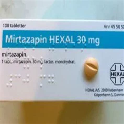 Mira Mirtazapine Hexal 30 Mg 10x10 At ₹ 152 Strip In Nagpur Id 22741088348