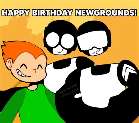 Happy Birthday Newgrounds By Deernozone On Newgrounds