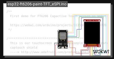 Esp32 Ft6206 Paint Tfto Wokwi Esp32 Stm32 Arduino Simulator