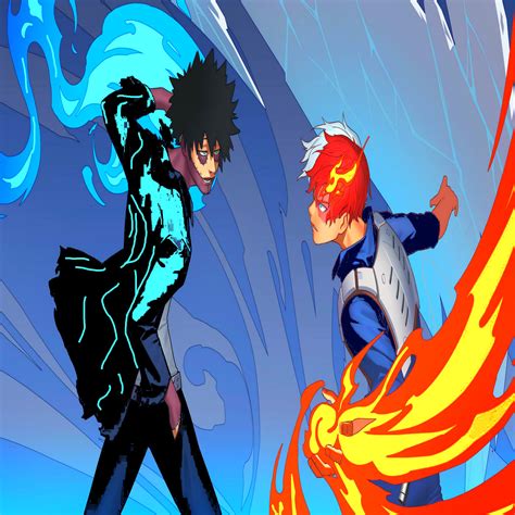 Dabi Vs Shoto By Alfonsopina887 On Deviantart
