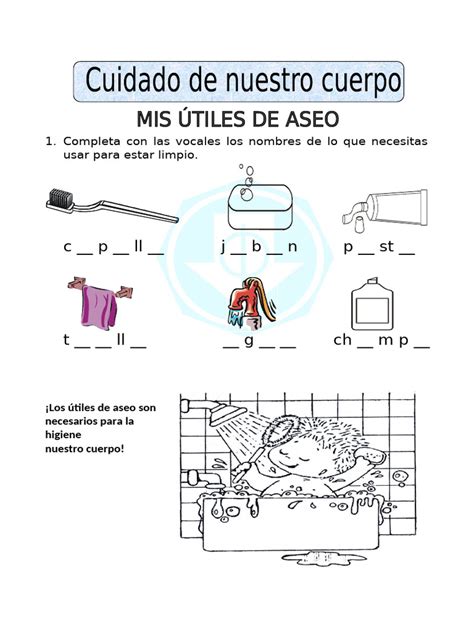 Cuidado Del Cuerpo Para Niños Pdf