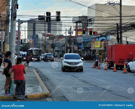 Road Intersection At Mandaue City Cebu Philippines Editorial Stock