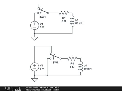 Physics 1e03 Lab 4 Circuitlab