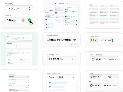 Input Ui Design Inspiration Behance