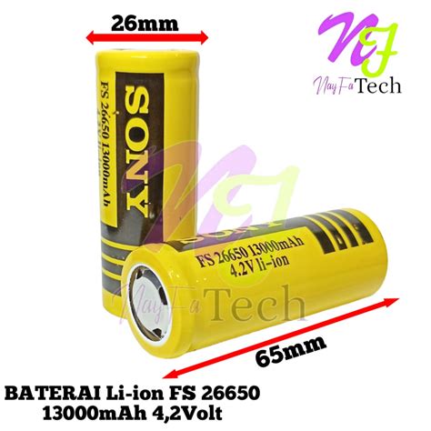 Jual Baterai Isi Ulang Baterai Cas Baterai Charger Tipe Li Ion Fs Mah V Warna
