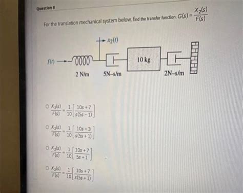Solved Determine Whether Each Of The Following System Is Chegg